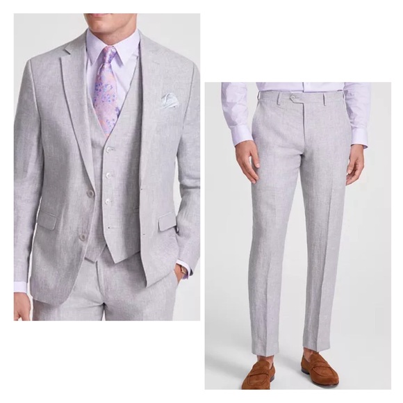 Bar III | Suits & Blazers | Bar Iii Men Slim Fit 0 Linen Suit Jacket ...